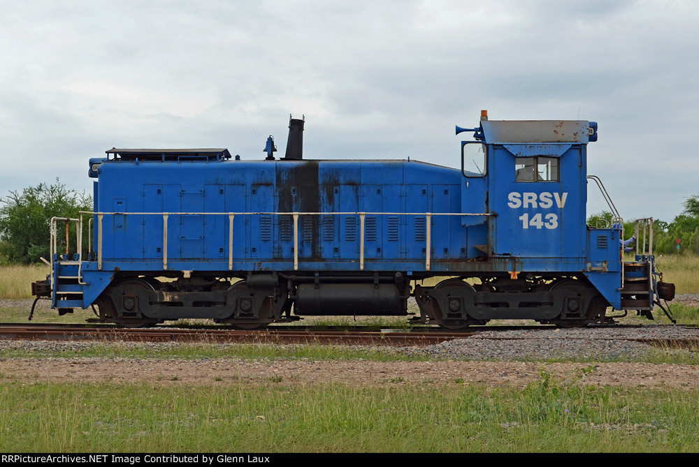 SRSV 143 makes a rare appearance away from the depths of the SRS plant